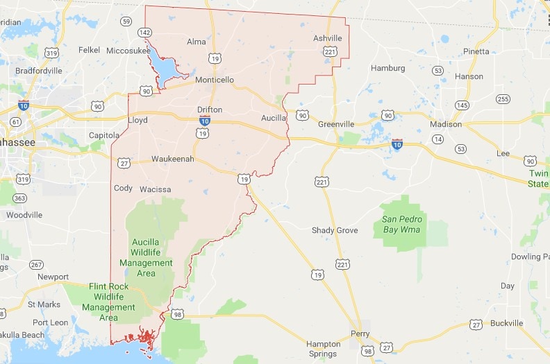 Sinkholes in Jefferson County, FL | Florida Sinkholes | Interactive ...