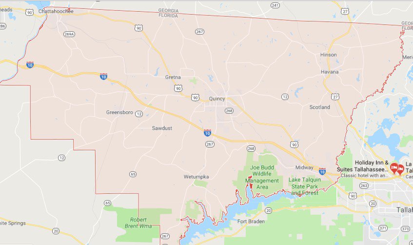 Sinkholes in Gadsden County, FL | Florida Sinkholes | Interactive ...