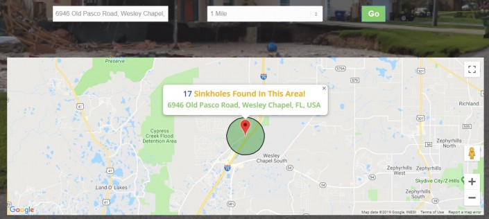 Check Sinkholes Near You! | Interactive Sinkhole Maps