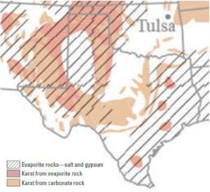 Texas Sinkholes Research - Is Texas Sinking? | Tony's Sinkhole Maps