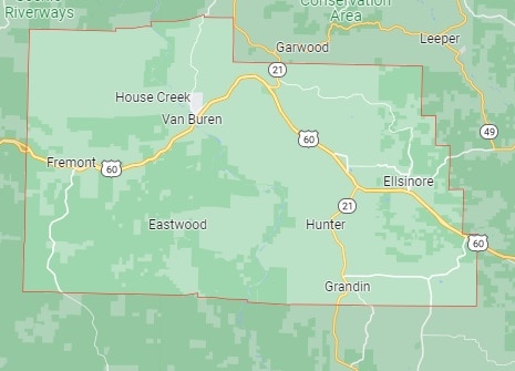 Sinkholes in Carter County, MO | Missouri Sinkholes | Interactive ...