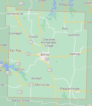 Sinkholes in Polk County, MO | Missouri Sinkholes | Interactive ...