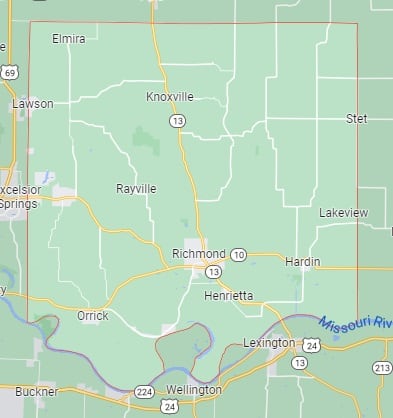 Sinkholes in Ray County, MO | Missouri Sinkholes | Interactive Sinkhole ...