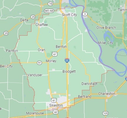 Sinkholes in Scott County, MO | Missouri Sinkholes | Interactive ...