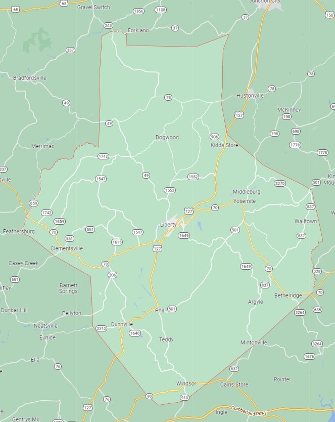 Sinkholes in Casey County, KY | Kentucky Sinkholes | Interactive ...