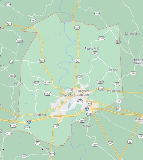 Sinkholes in Franklin County, KY | Kentucky Sinkholes | Interactive ...