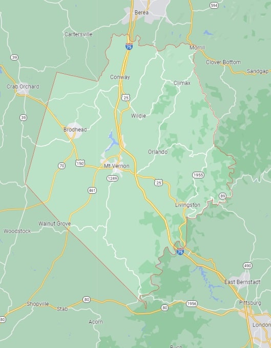 Sinkholes in Rockcastle County, KY | Kentucky Sinkholes | Interactive ...