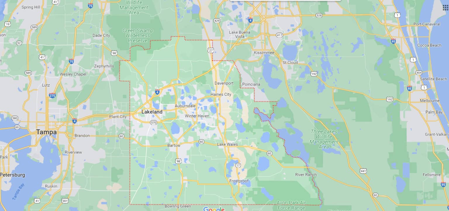 Massive sinkhole opens near Florida homes | Interactive Sinkhole Maps